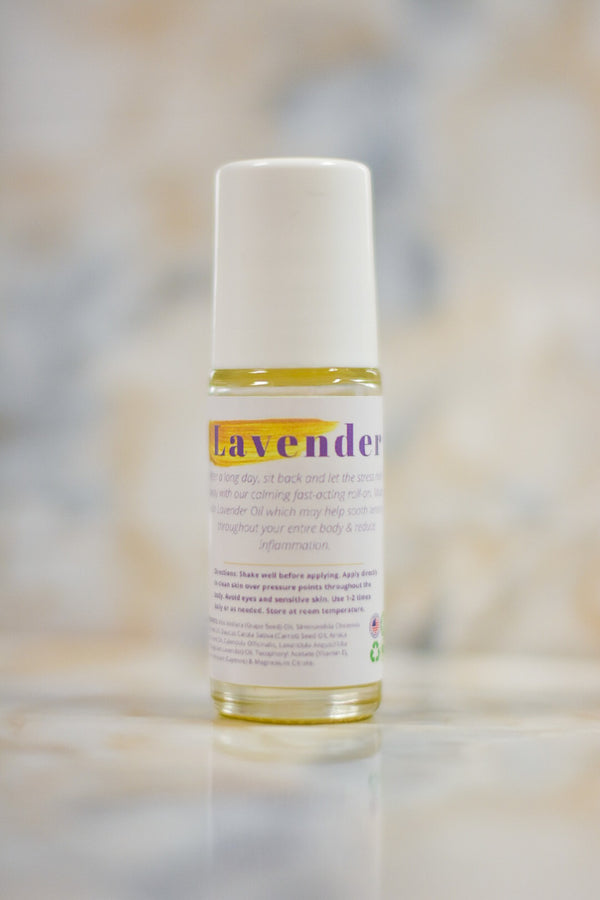 Lavender Calming Roll-On | 1oz / 30ml - The Secret Herbalist