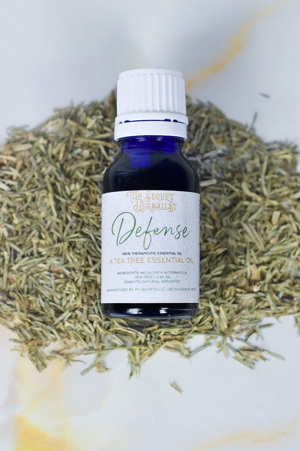 Defense (Tea Tree Essential Oil) - 0.5oz / 15ml - The Secret Herbalist
